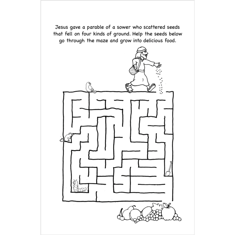 Mazes For Kindergarten Students New Testament Mazes For Latter Day