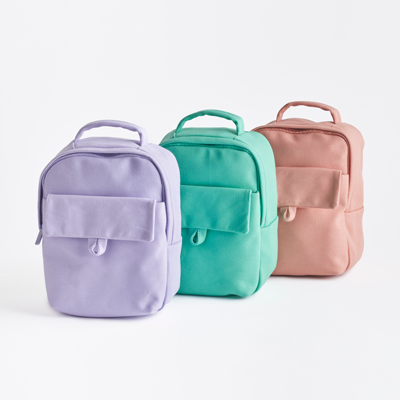 Regular Canvas Scripture Tote Backpack