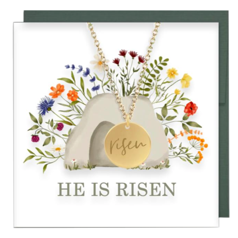 He is Risen Necklace