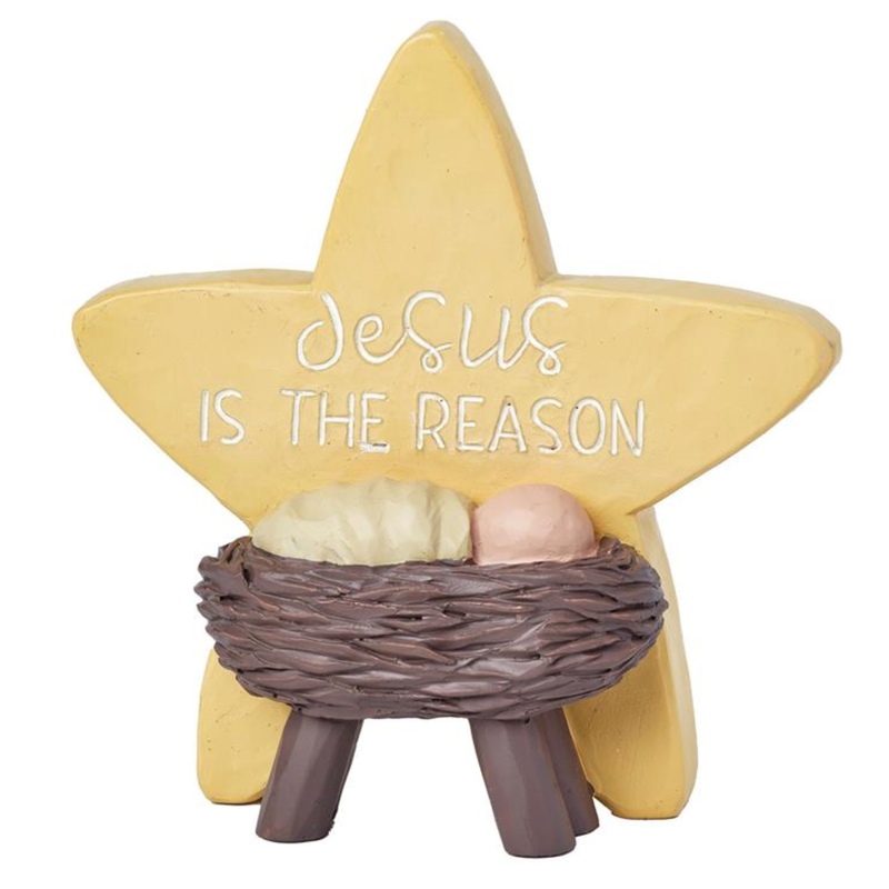"Jesus Is the Reason" Star Manger Nativity