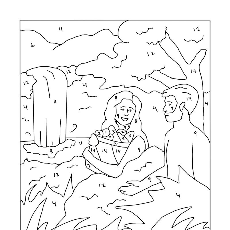 2nd nephi coloring pages