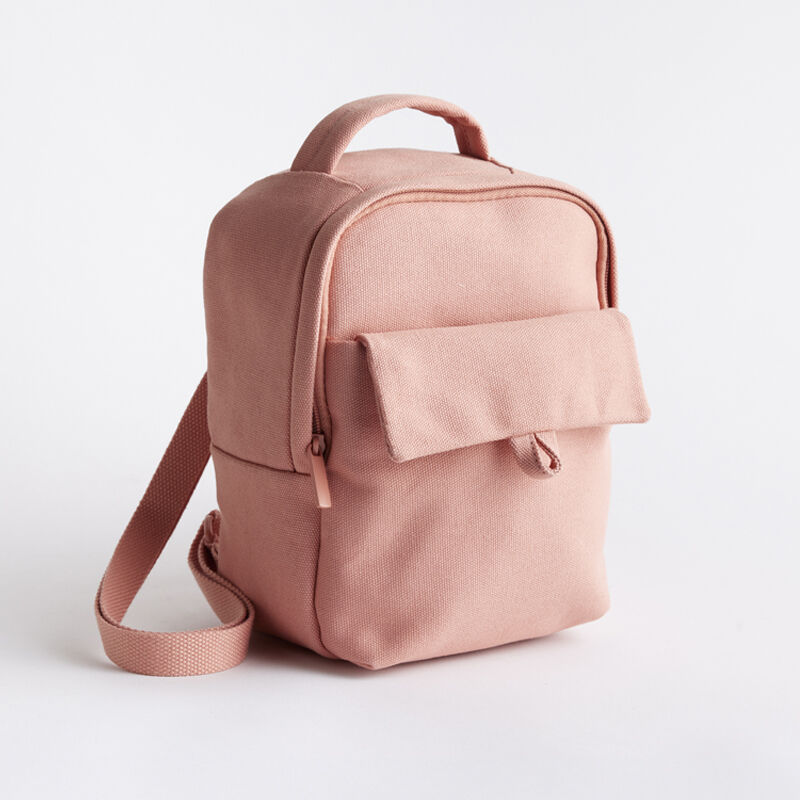 Regular Canvas Scripture Tote Backpack