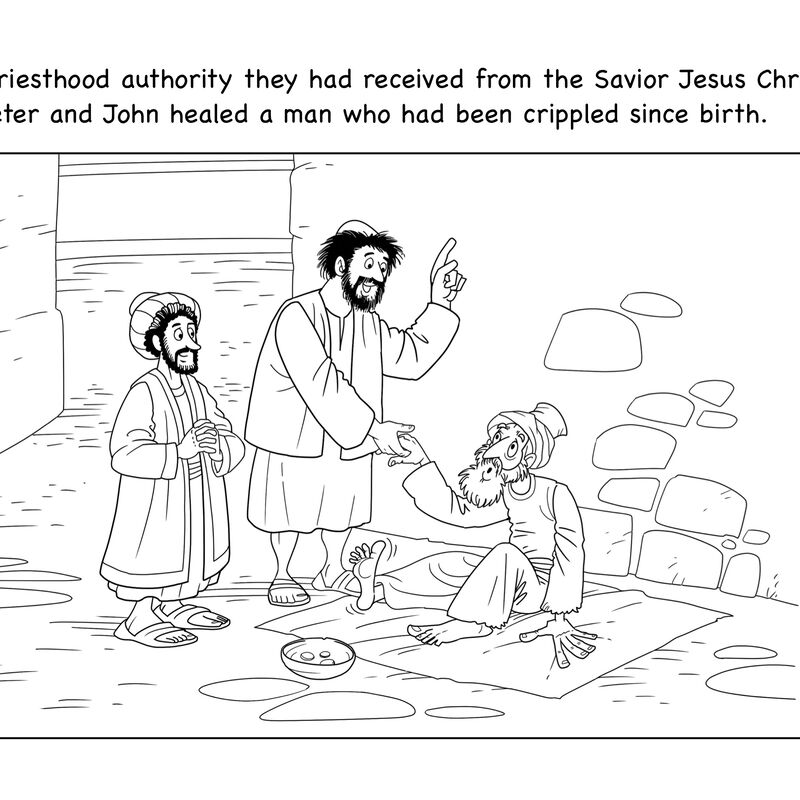 desciples of jesus coloring pages