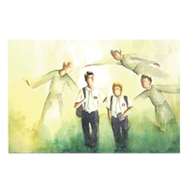 The Lord's Errand, Anxiously Engaged Greeting Card