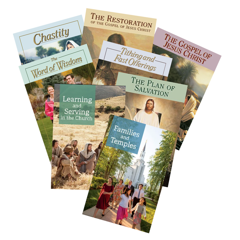 Missionary Teaching Pamphlet Set