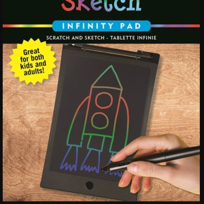 Scratch and Sketch Infinity Pad
