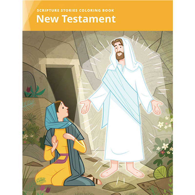 bible story coloring pages new testament