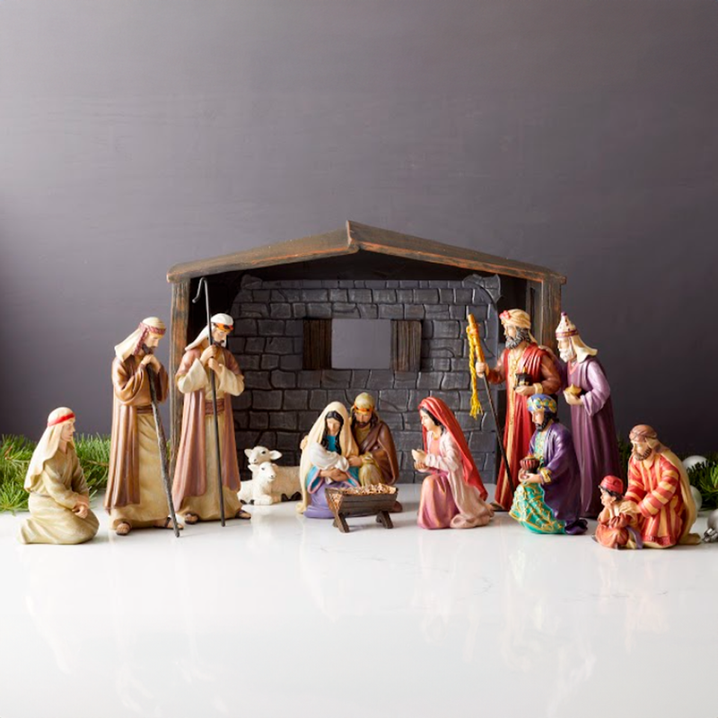Greg Olsen Resin Nativity Set