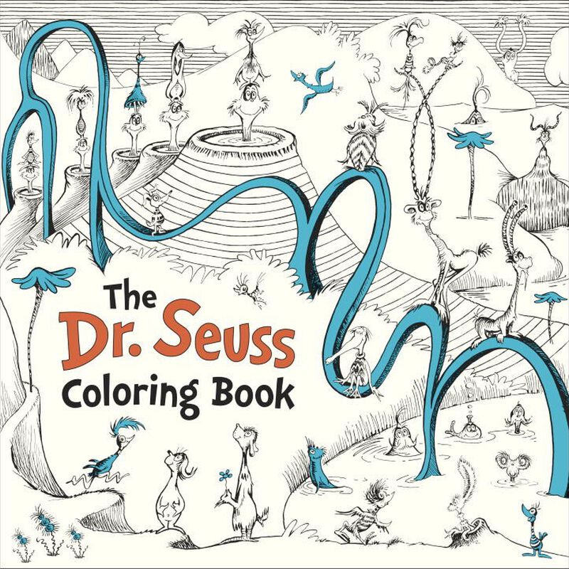 dr seuess coloring pages