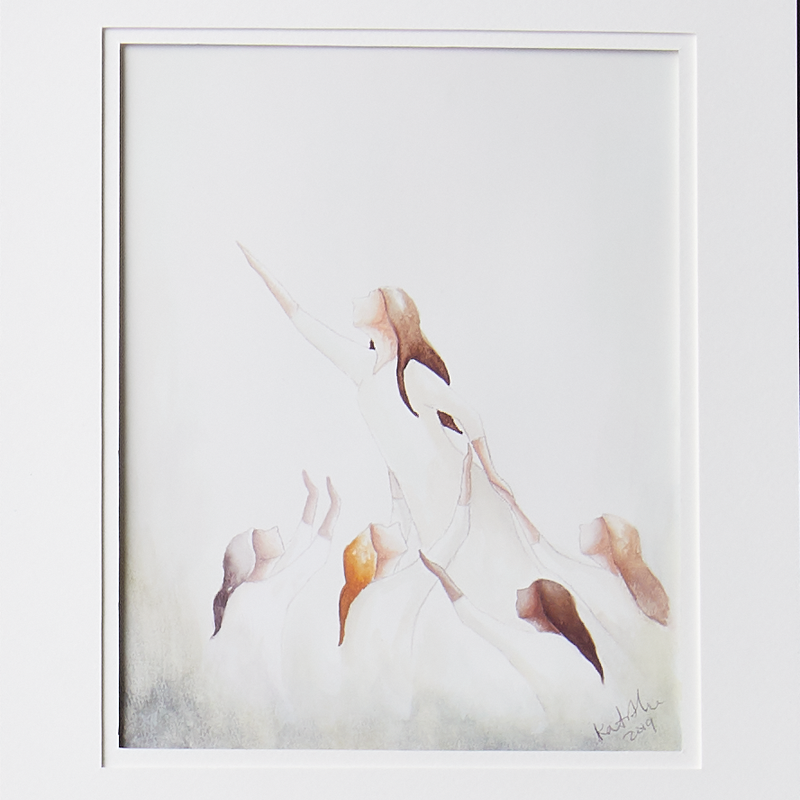 Lifted Together Matted Print