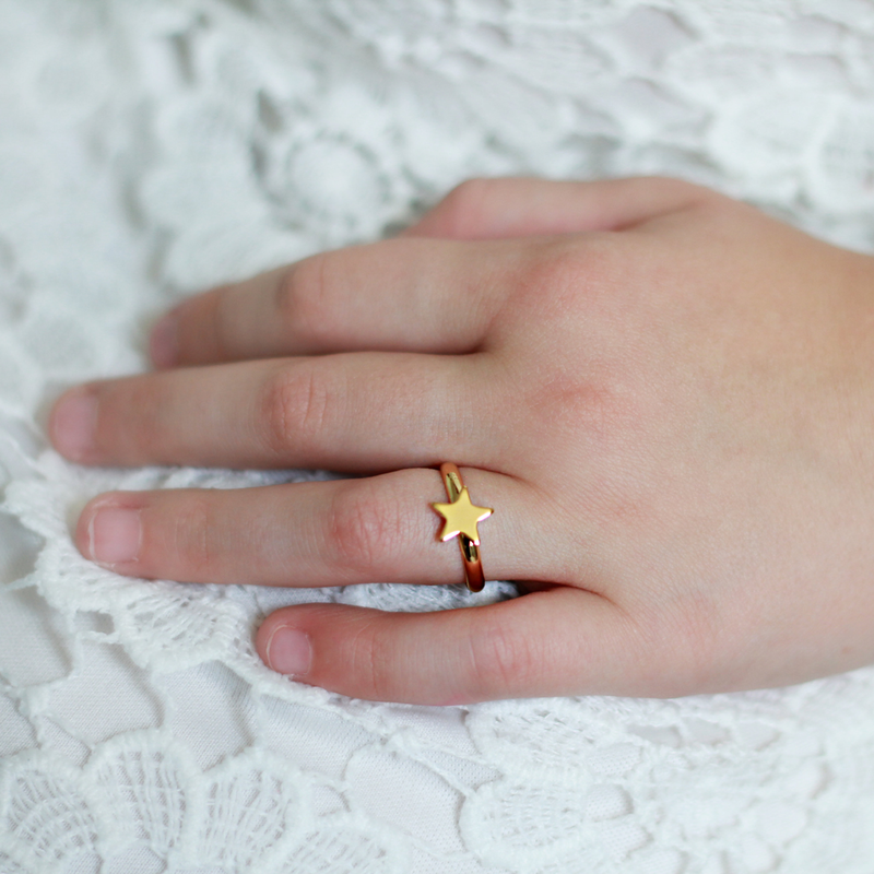 Adjustable star ring store