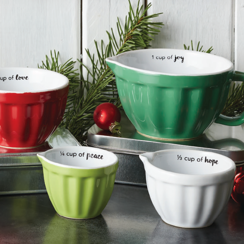 Christmas Measuring Cups