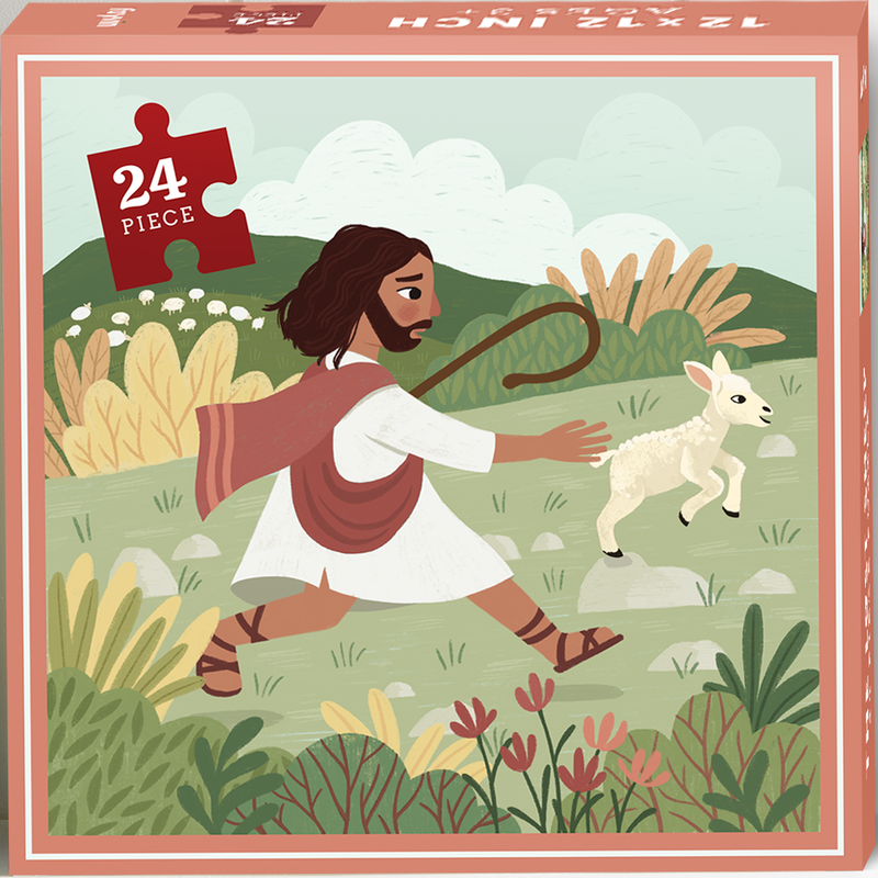 Lost Sheep 24 Piece Puzzle