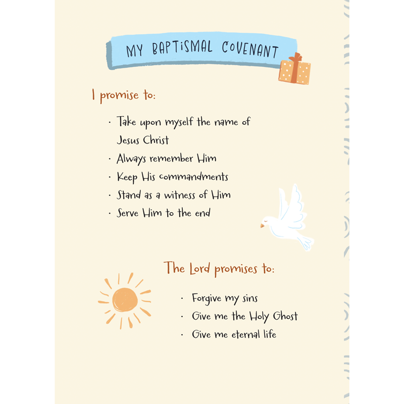All About My Baptism Journal