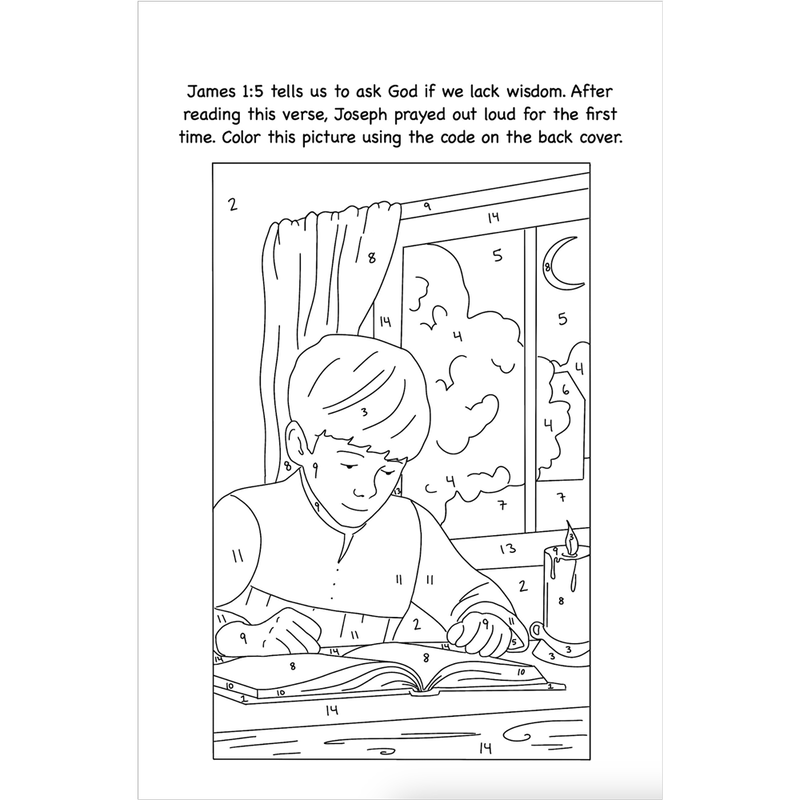 joseph smith coloring pages book