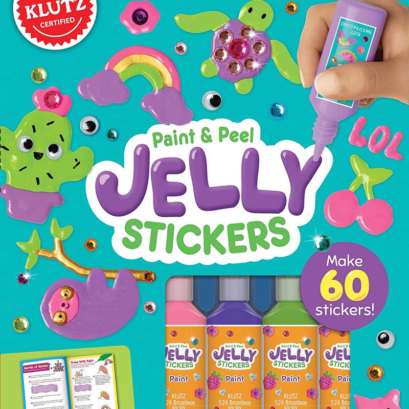 Paint & Peel Jelly Sticker Craft Kit