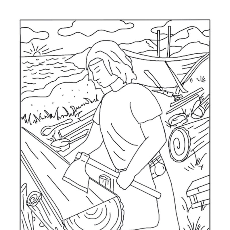 nephi coloring pages