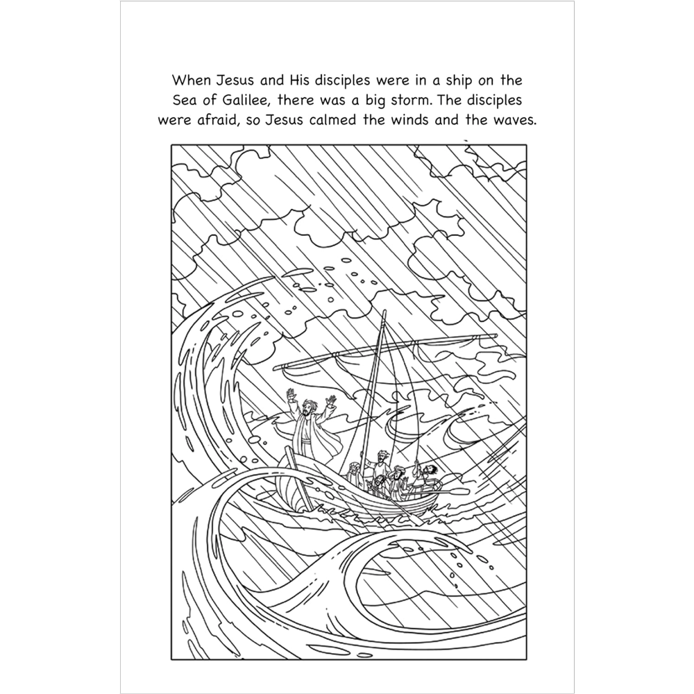 gangway to galilee coloring pages